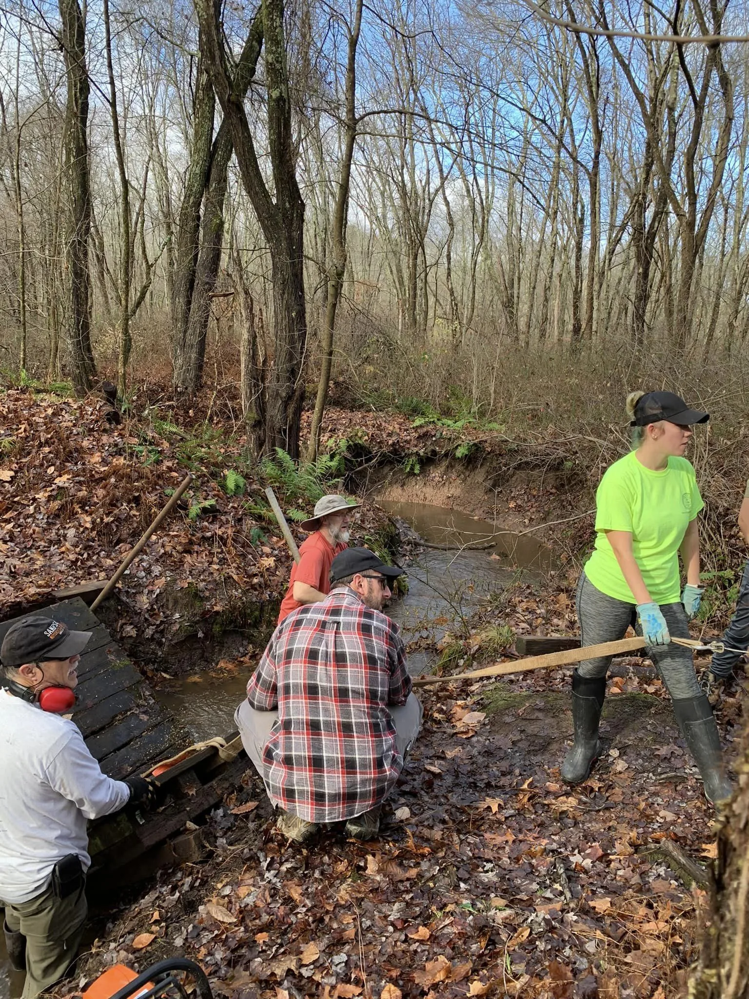 AHRC Rebuilds Bridge on Trail (incl.PDF of Scantic Park Trail) - East ...