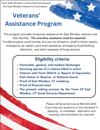 Veterans’ Assistance Program - East Windsor Chamber of Commerce